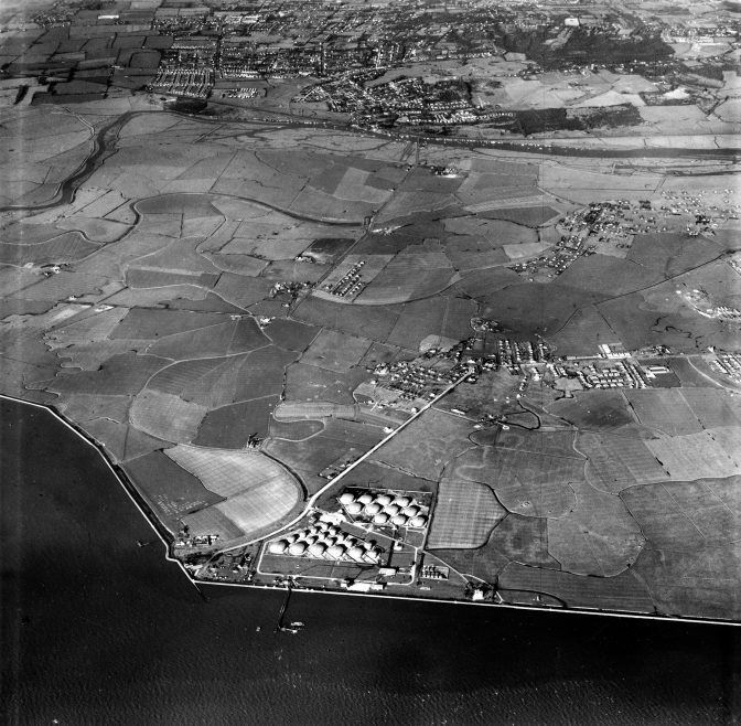 1949 - Aerial photo of the terminal | Oikos Storage Ltd - Canvey ...