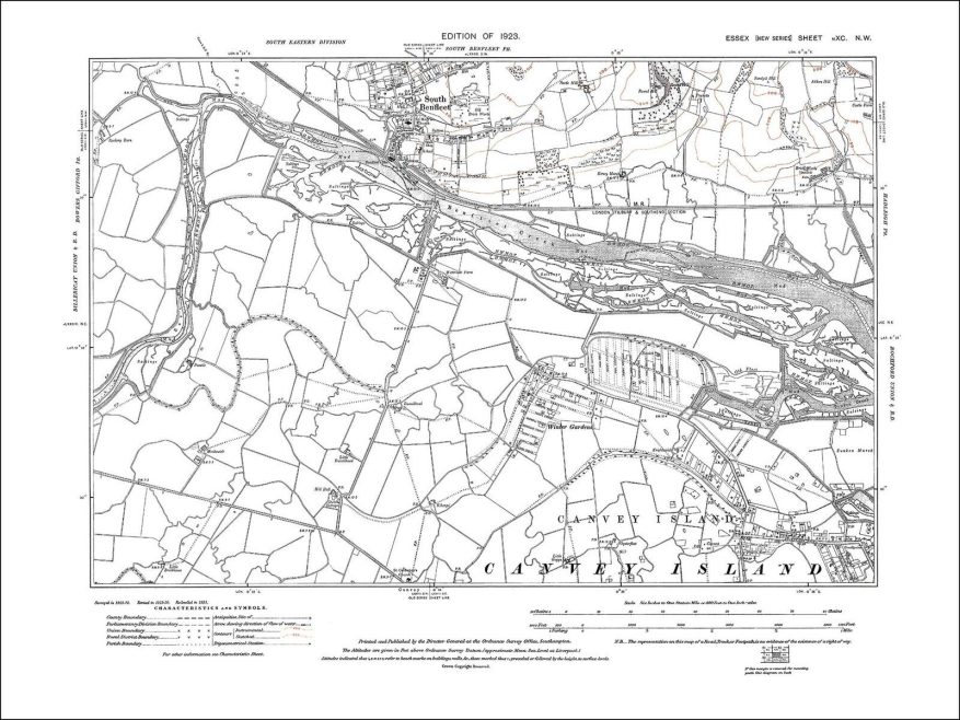 1923 OS map Wintergardens area | 20th Century Maps | CanveyIsland.org