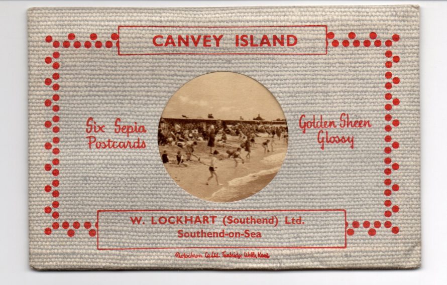 Six Sepia Postcards | Post Cards | CanveyIsland.org