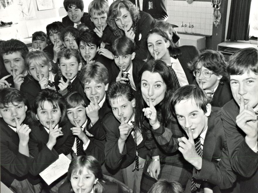Sponsored Silence Castle View School 1987 | Castle View School, Years ...