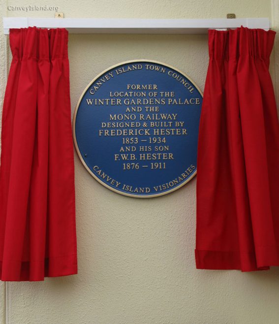 Hester Plaque Ceremony | The Blue Plaque | CanveyIsland.org