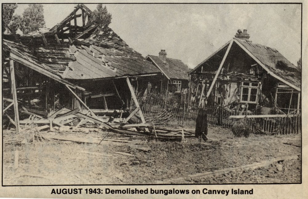 WW2 bomb damage Canvey Island | WWII | CanveyIsland.org