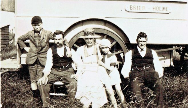 The Knott Family at Brier Holme | Caravans and Carriages, Knott Family ...
