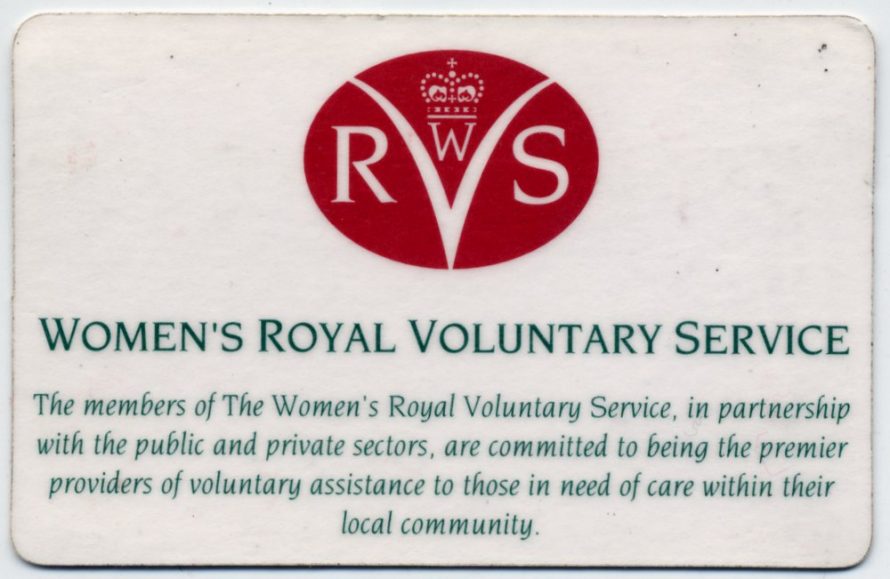 My years as a WRVS Volunteer | WRVS Luncheon Club | CanveyIsland.org
