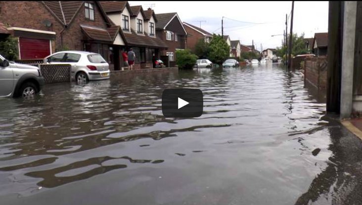 Canvey Island Floods 2014 | Heavy Rainfall - Flash Flooding ... Canvey Island Floods 2014 | Heavy Rainfall - Flash Flooding ...