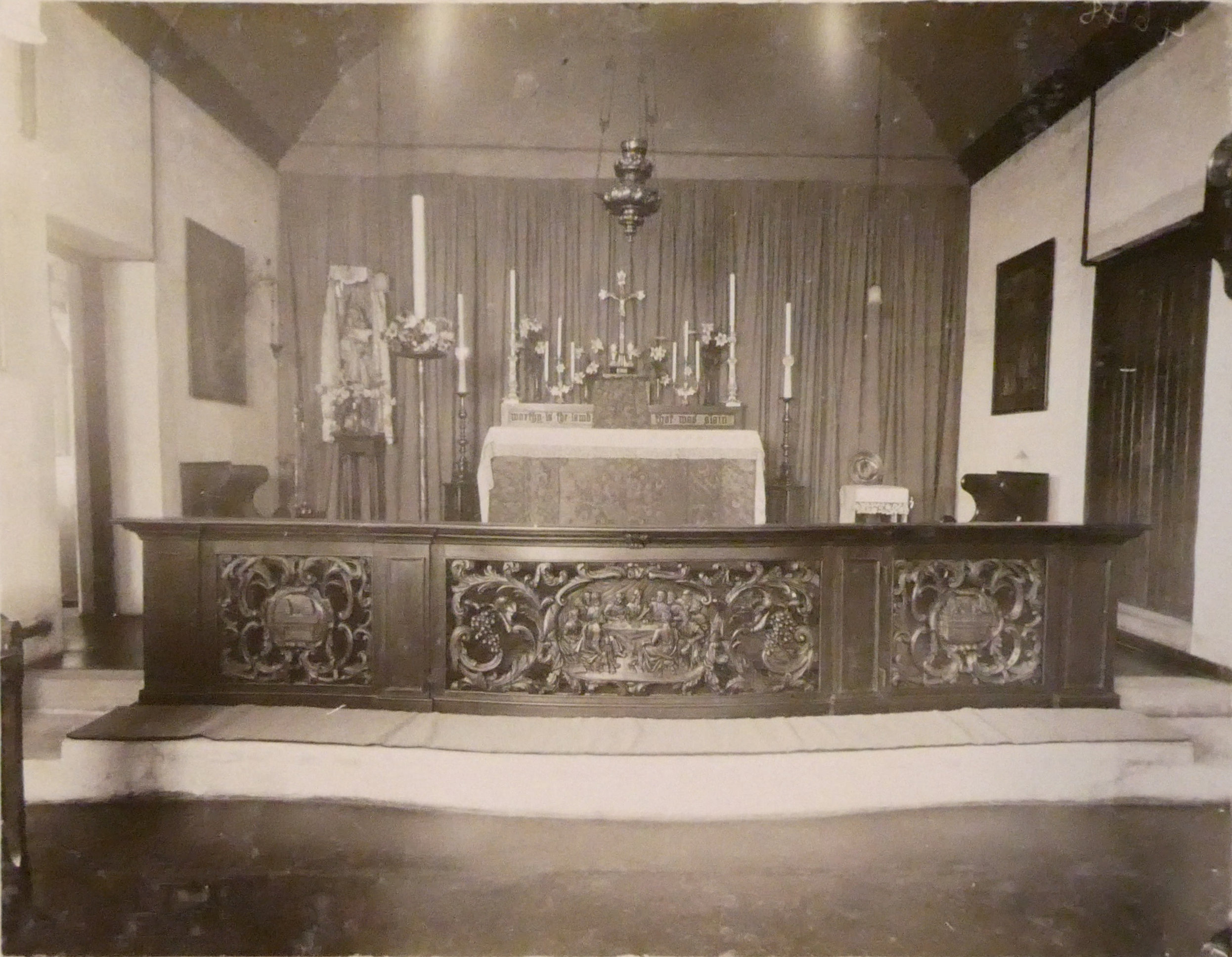 Inside the Convent Chapel | Inside the Convent | CanveyIsland.org