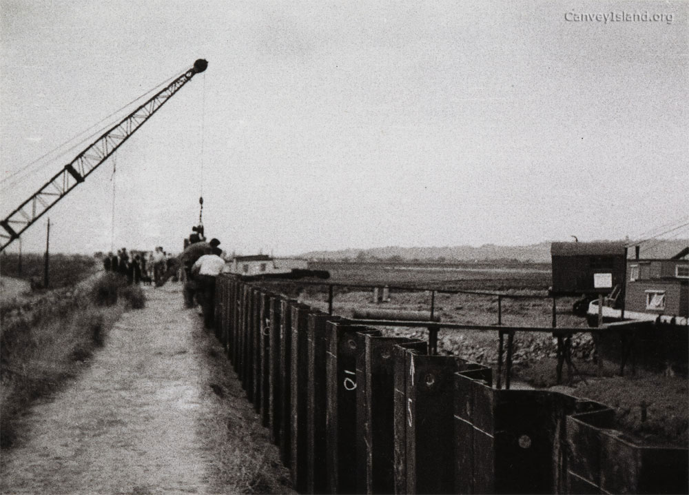 Rebuilding the Seawall in 1953 | 1950s and beyond, 1953 Seawall ...